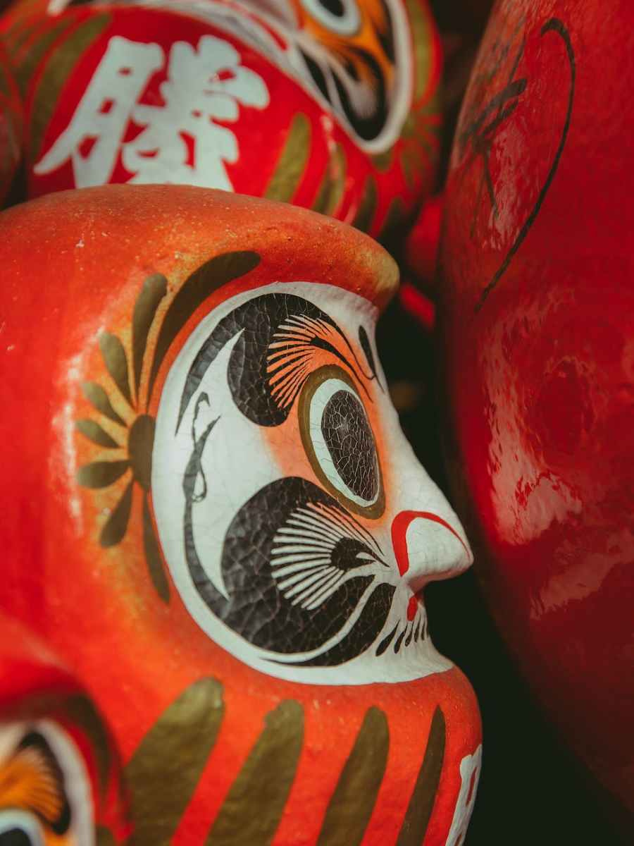 A Japanese Old Traditional Children Game – Daruma san ga koron da ...
